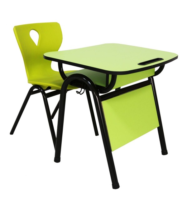 Banca individuala fixa cu scaun – EDA-G - mobilier scolar - mobilier ...