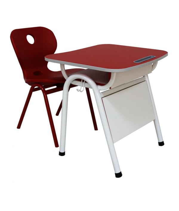 Banca individuala fixa cu scaun – EDA-G - mobilier scolar - mobilier ...