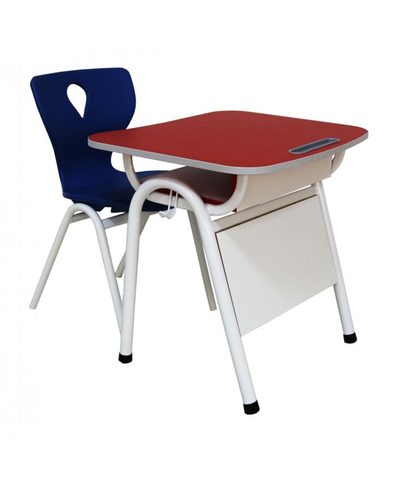 Banca individuala fixa cu scaun – EDA-G - mobilier scolar - mobilier ...