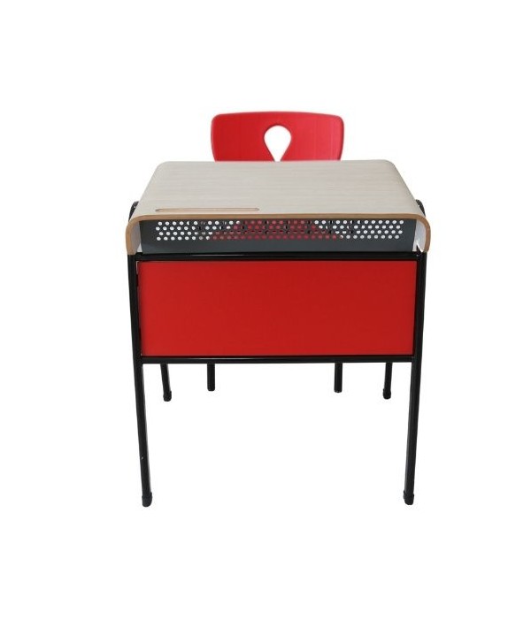 Banca individuala fixa cu scaun – AMIRA-G - mobilier scolar - mobilier ...