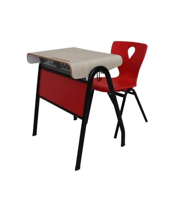 Banca individuala fixa cu scaun – AMIRA-G - mobilier scolar - mobilier ...