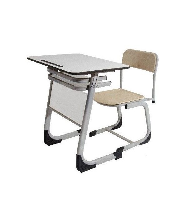 Banca individuala fixa cu scaun – EDA-G - mobilier scolar - mobilier ...